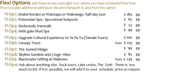flexiuptions - FlexiToursNZ